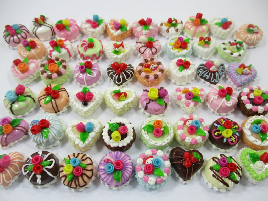 Miniature Food Cake 1.5 cm